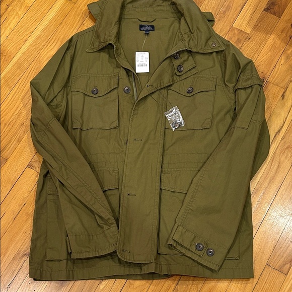 J. Crew | Jackets & Coats | J Crew Mens Military Field Jacket In Olive ...